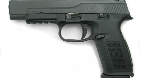 FNS-40CAL LONG SLIDE BLACK 40SW